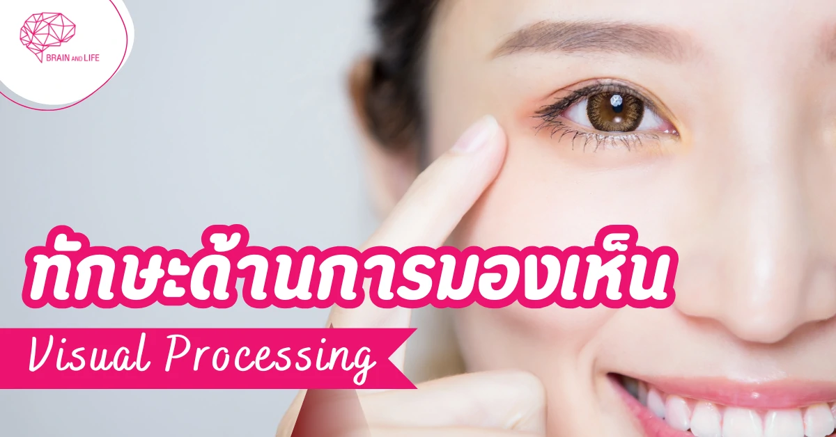 Visual Processing การมองเห็น Image Processing Creativity การอ่าน